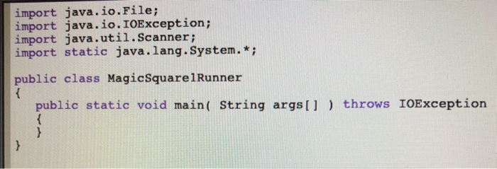 Write Program Make Magic Square Numbers Magic Square Matrix Lab Numbers Every Column Every