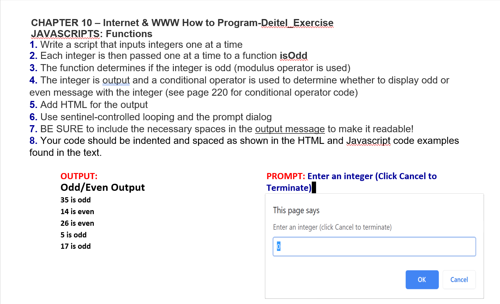 CHAPTER 10 - Internet & WWW How to Program-Deitel | Chegg.com