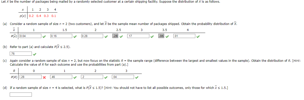Solved Calculate the value of R for each outcome and use the | Chegg.com
