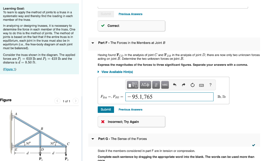 Solved Submit Previous Answers Correct Learning Goal: To | Chegg.com