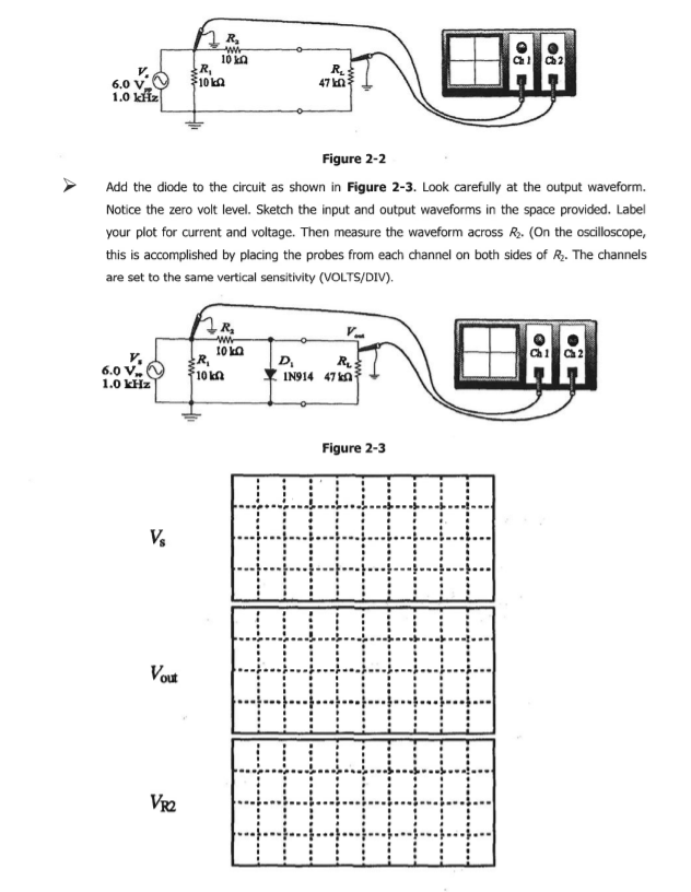 Solved Experiment # 4 Diode Limiting Circuits Reading: | Chegg.com