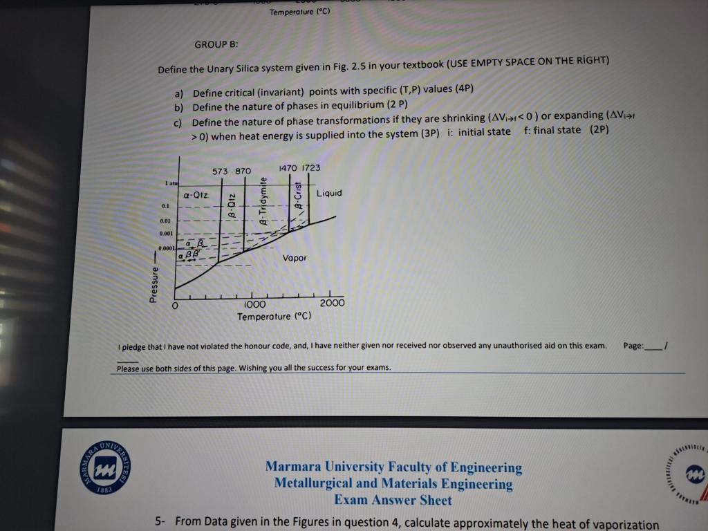 Solved Phase equilibrium | Chegg.com