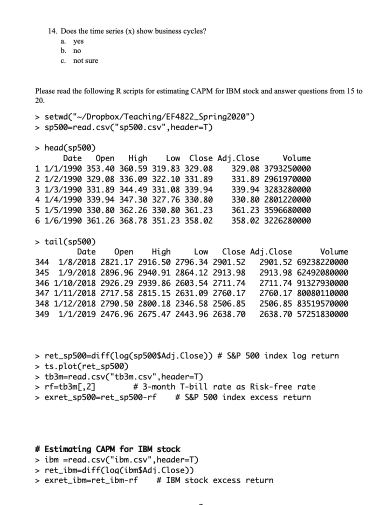 Solved Please read the following R scripts for the analysis | Chegg.com
