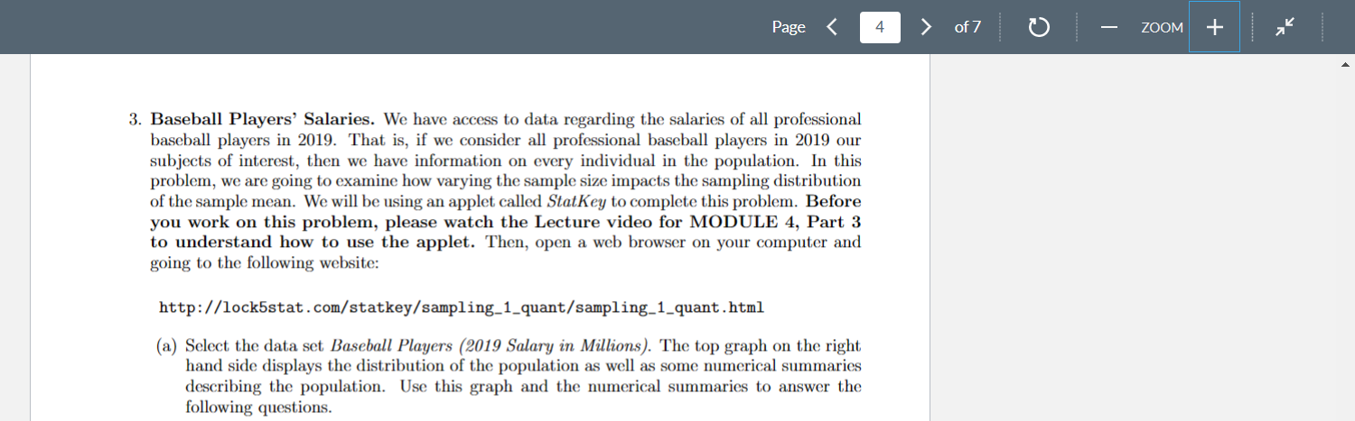 (E) Thlo: 2,000 more samplesi of sise n−10 from the | Chegg.com