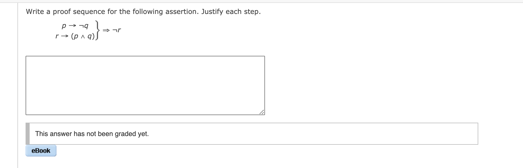 Solved Write a proof sequence for the following assertion. | Chegg.com