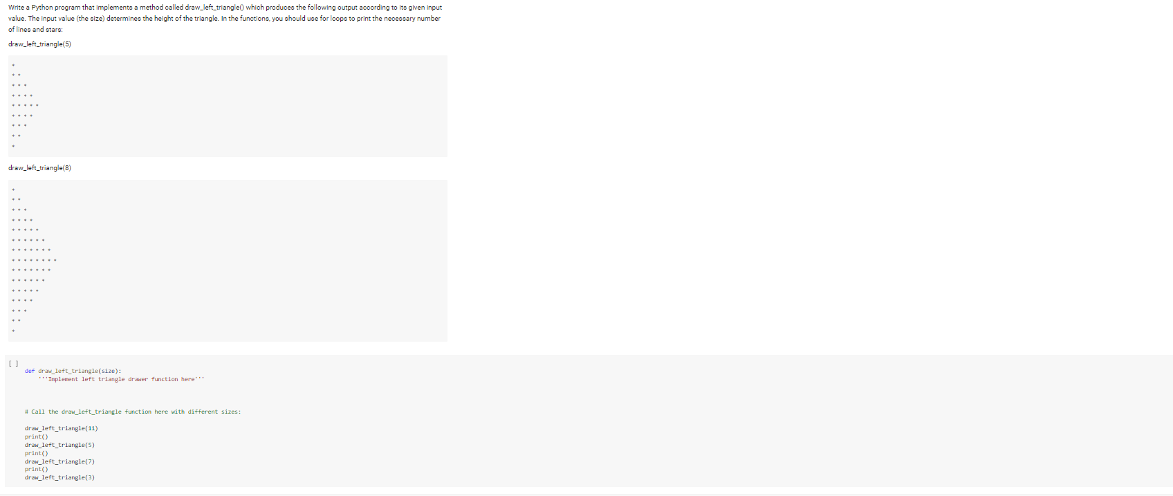 Solved Write a Python program that implements a method | Chegg.com