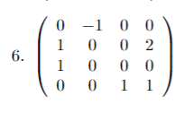 Solved In problems 2–6, find the inverse of the matrix, or | Chegg.com