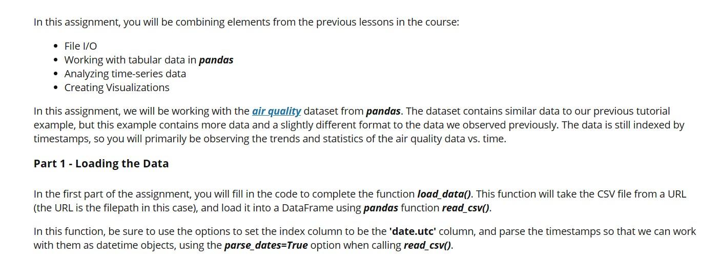 In this assignment, you will be combining elements | Chegg.com