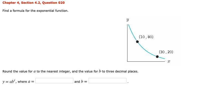 Solved Chapter 4, Section 4.2, Question 020 Find a formula | Chegg.com