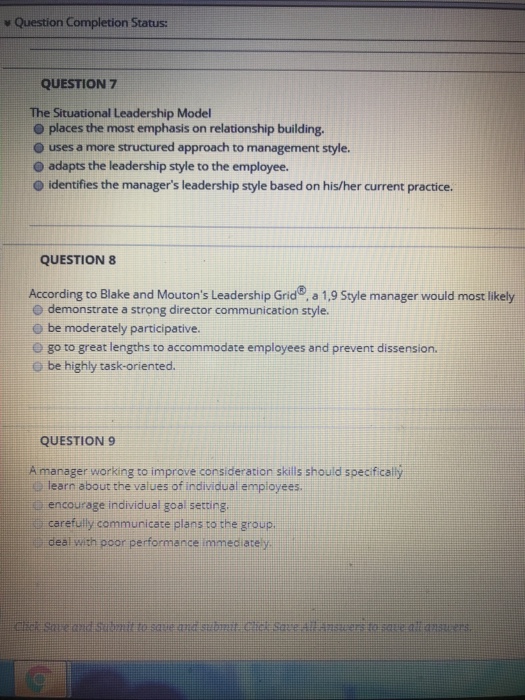 Solved v Question Completion Status: QUESTION 7 The | Chegg.com