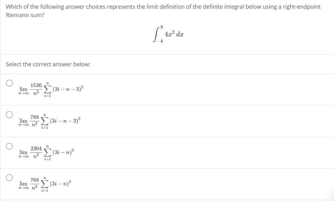 Solved Which of the following answer choices represents the | Chegg.com Solved Which of the following answer choices represents the | Chegg.com