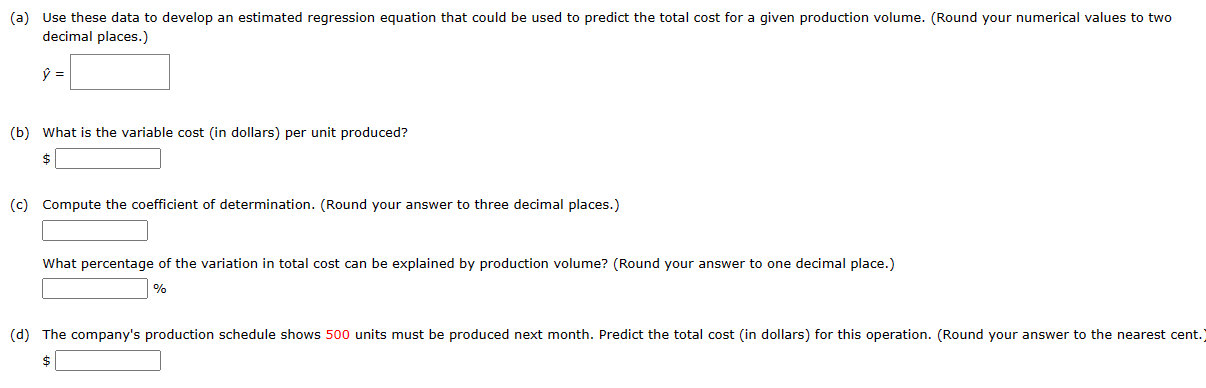 Solved important application of regression analysis in | Chegg.com