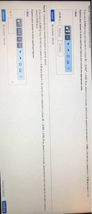 Solved Principle of Angular Impulse and Momentum Learning | Chegg.com
