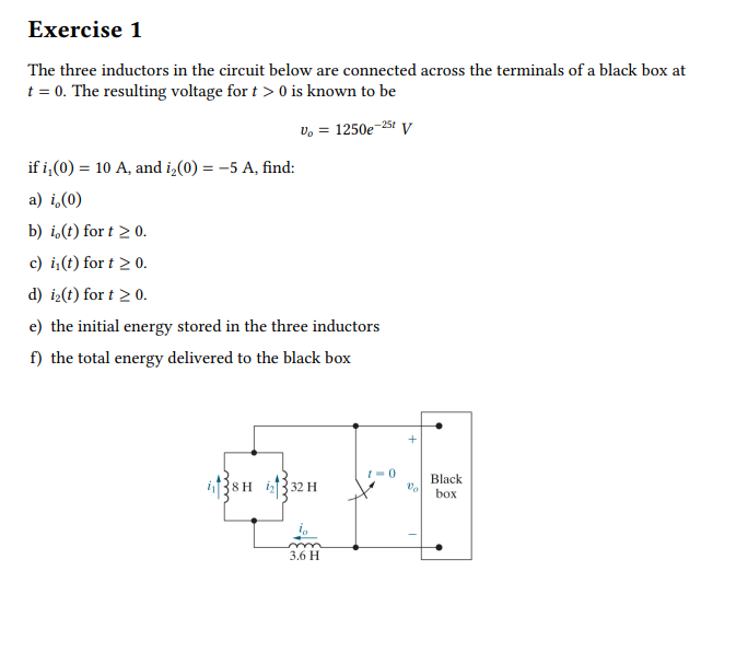 Solved The three inductors in the circuit below are | Chegg.com
