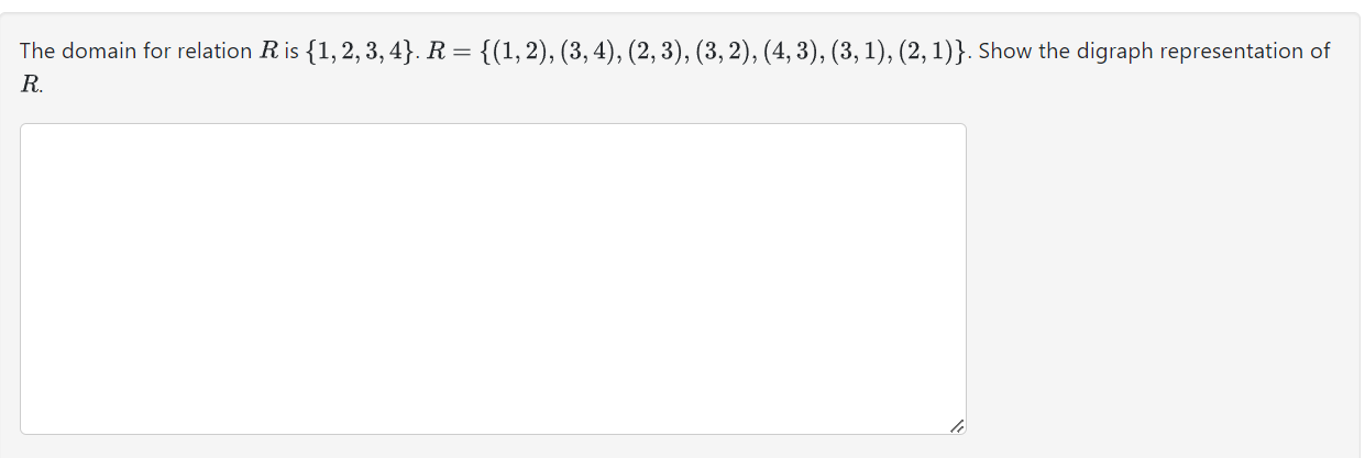 Solved The domain for relation R is | Chegg.com