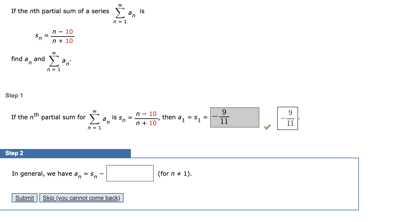 Solved 1.0859 2.02337 Find 10 partial sums of the series. | Chegg.com