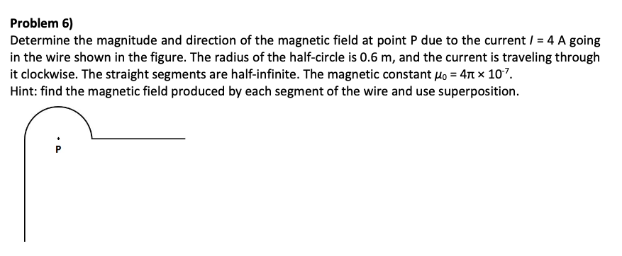 Solved Problem 6) Determine the magnitude and direction of | Chegg.com