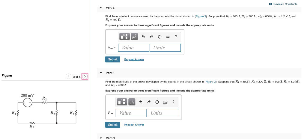 Solved Review I Constants Part E Find the equivalent | Chegg.com
