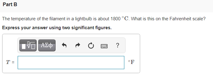 Solved "Room temperature" is often taken to be 68 °F Part A | Chegg.com