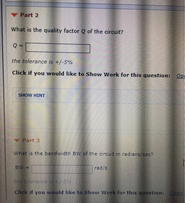 Solved Part 1 A variable-frequency voltage source drives | Chegg.com