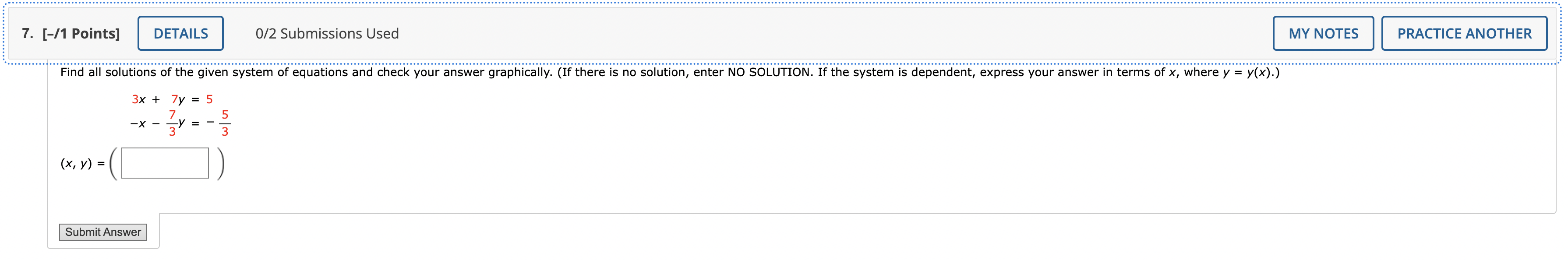 Solved [0/1 Points] 1/2 Submissions Used | Chegg.com