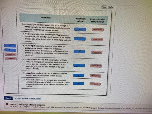 Solved by an EXPERT Part A - ﻿Scientific method: Different types of | Chegg.com