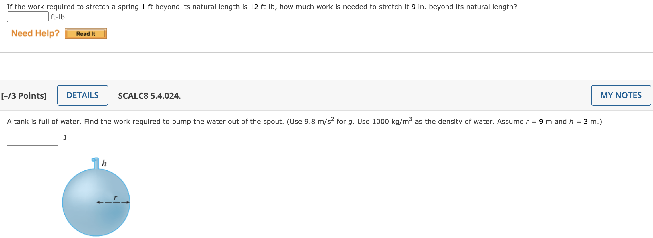 Solved If the work required to stretch a spring 1 ft beyond | Chegg.com