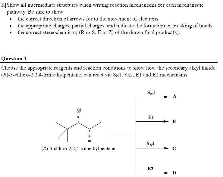 3.| ﻿Show all intermediate structures when writing | Chegg.com