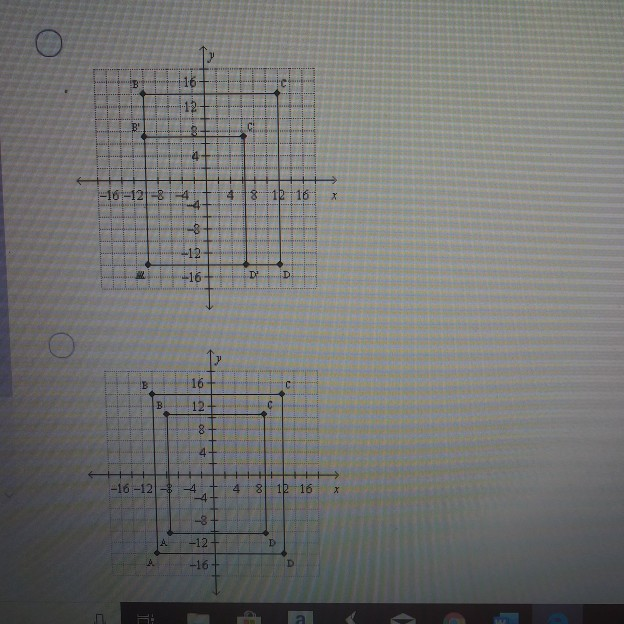 Solved Question 10 (5 points) Graph the image of the figure | Chegg.com