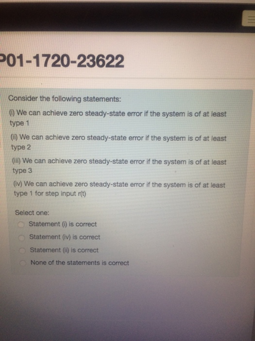 Solved Consider the following statements: (i) We can | Chegg.com