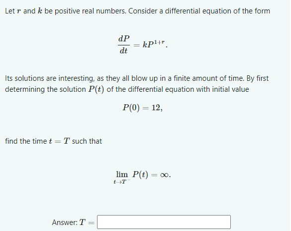 Solved Let r ﻿and k ﻿be positive real numbers. Consider a | Chegg.com