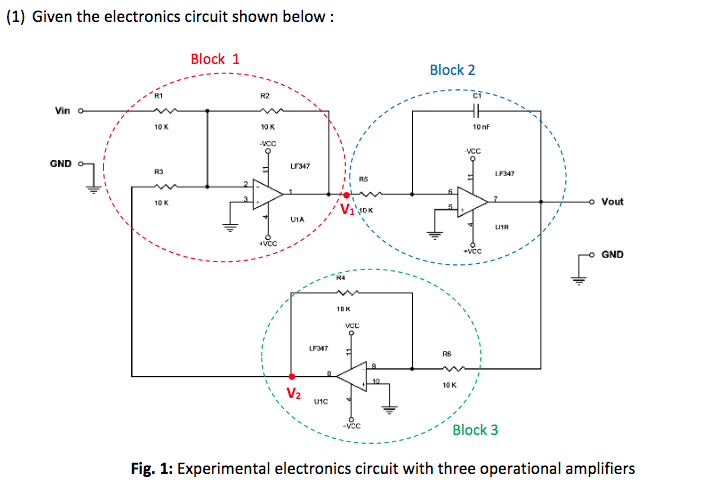 Develop a SPICE simulation for your circuit using the | Chegg.com