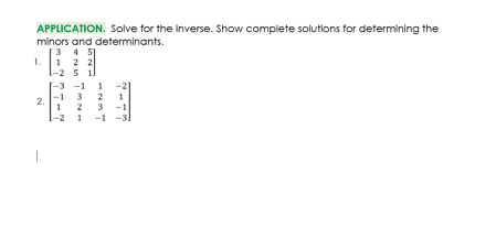 Solved a. Cofactor Method (General Laplace Expansion) b. | Chegg.com