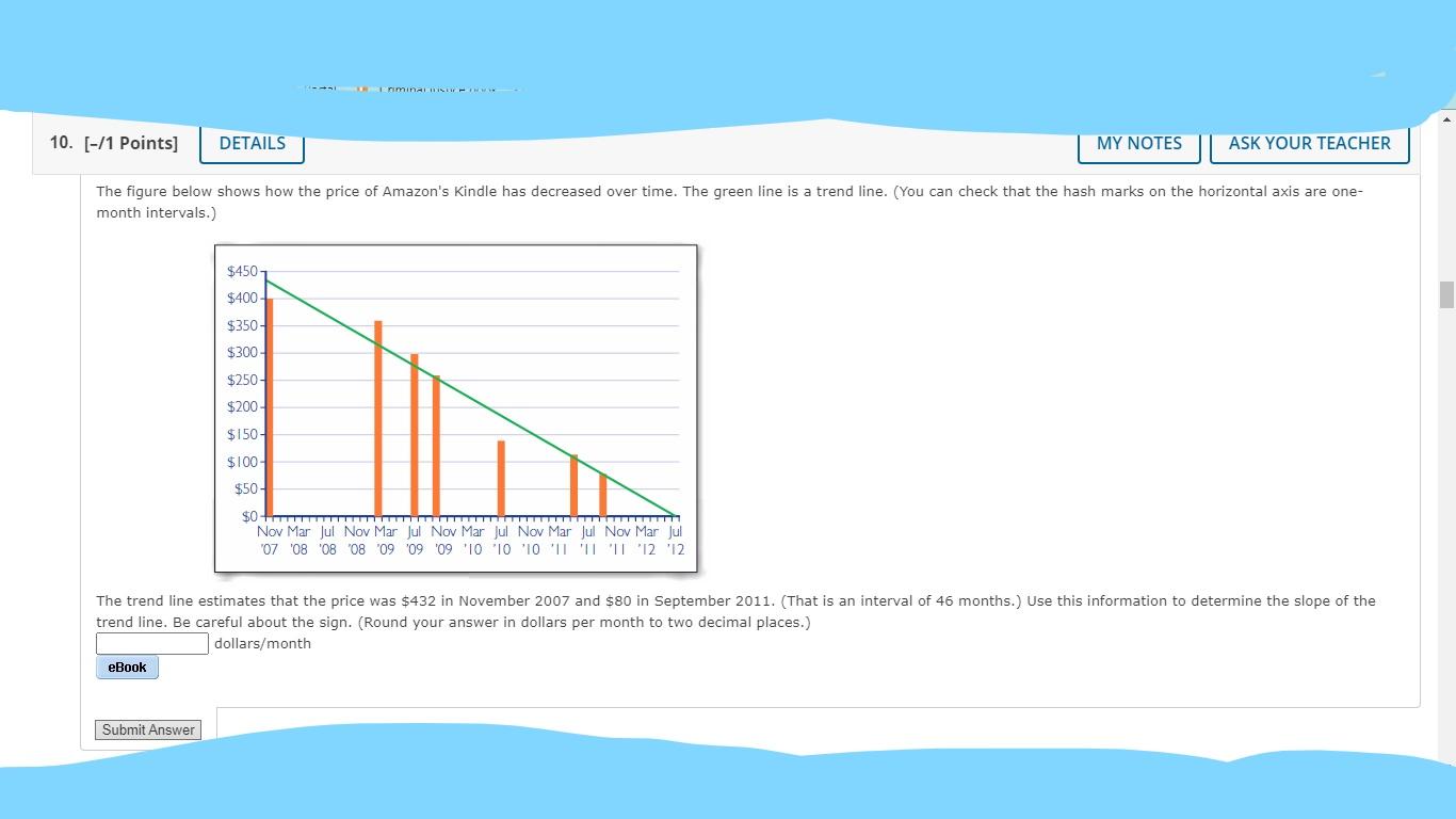 19. [-/1 Points] DETAILS MY NOTES ASK YOUR TEACHER | Chegg.com