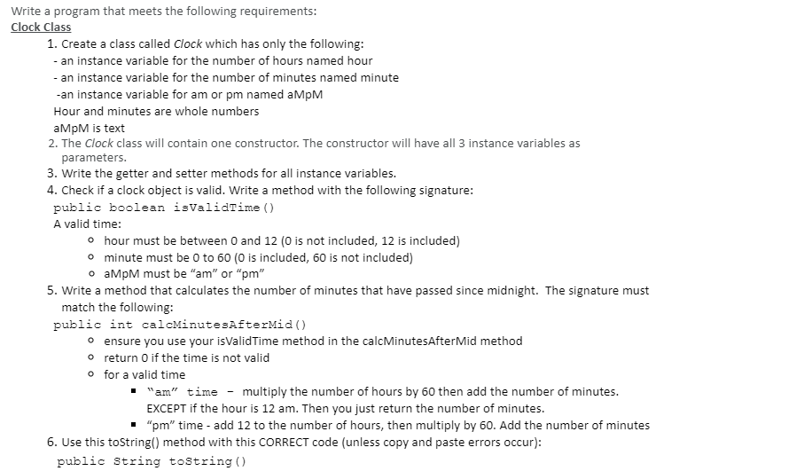 Solved Write A Program That Meets The Following 2861