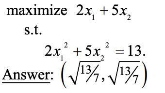 Solved Solve the following using the Fritz-John conditions. | Chegg.com