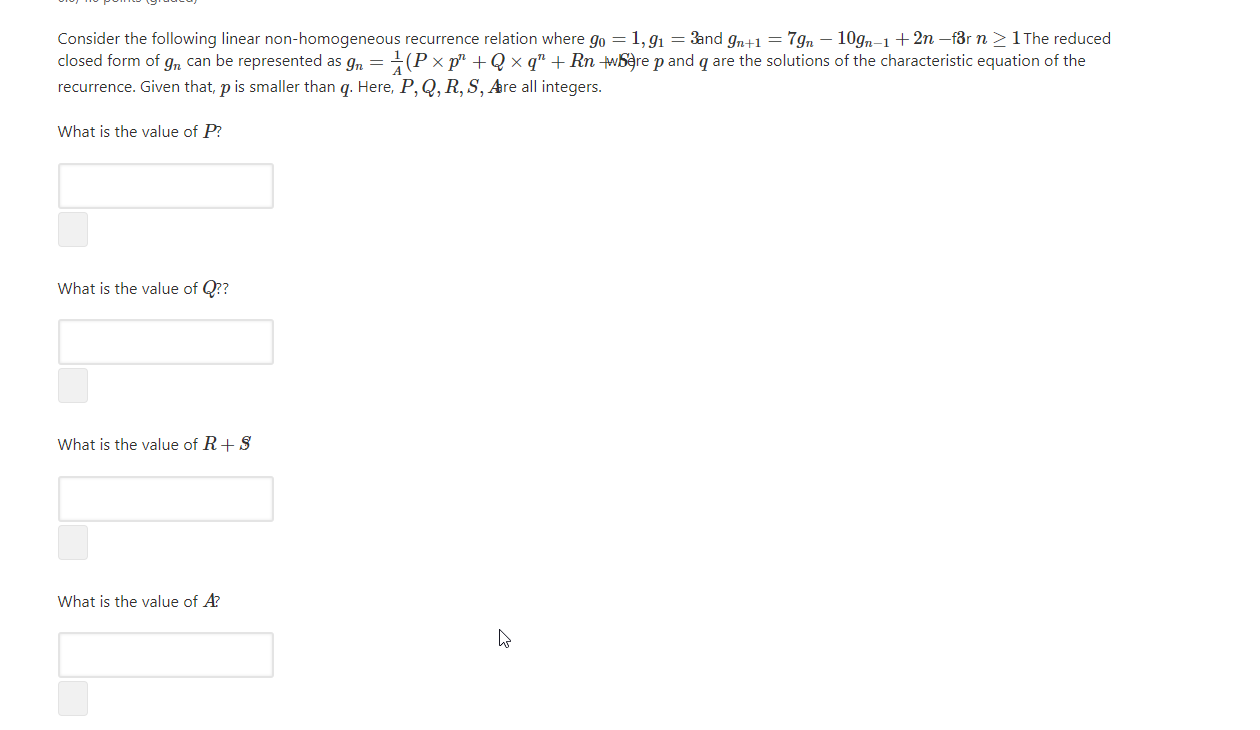 Solved Consider the following linear non-homogeneous | Chegg.com