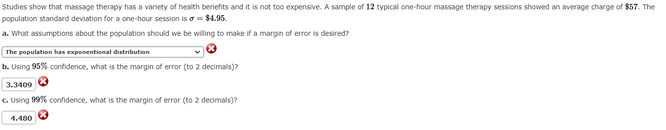 Solved Studies show that massage therapy has a variety of | Chegg.com
