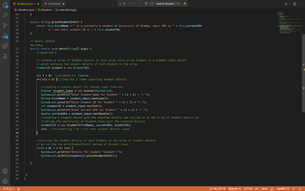 Solved How would I start this beginner Java ObjectsClasses | Chegg.com