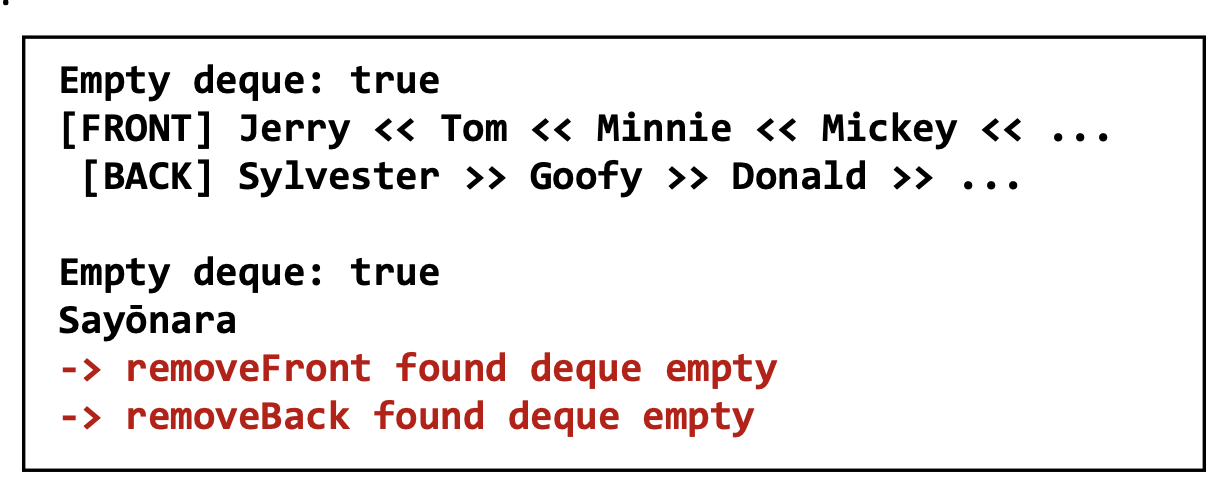 Java Program Use a circular doubly linked chain to | Chegg.com