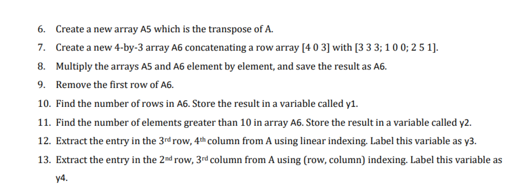 Solved Create a function named array2D that will modify the | Chegg.com
