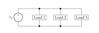 Solved The three loads in the circuit in the figure can be | Chegg.com