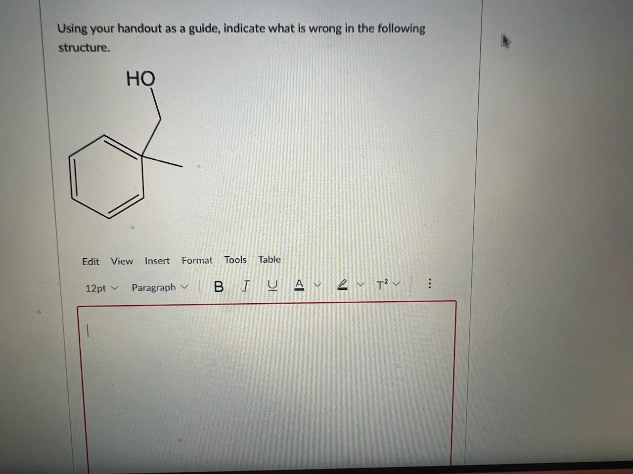Solved Using your handout as a guide, indicate what is wrong | Chegg.com