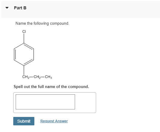 Solved Name the following compound. Spell out the full name | Chegg.com