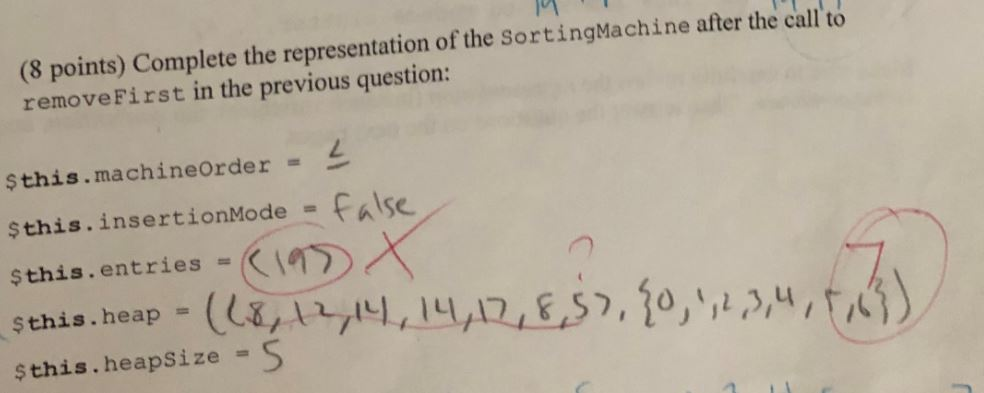22 points) Consider the implementation of the | Chegg.com