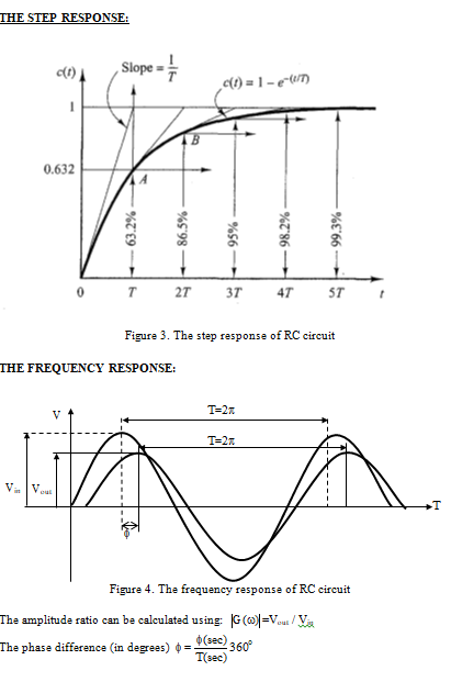 Solved FIRST ORDER SYSTEM RESPONSE An RC circuit is shown in | Chegg.com