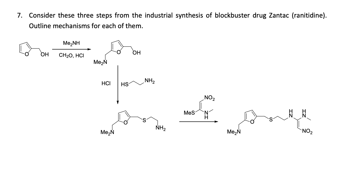 Solved 7. Consider these three steps from the industrial | Chegg.com