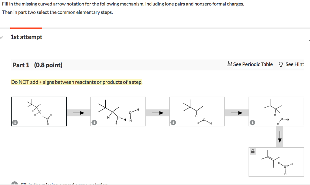 Solved Fill in the missing curved arrow notation for the | Chegg.com