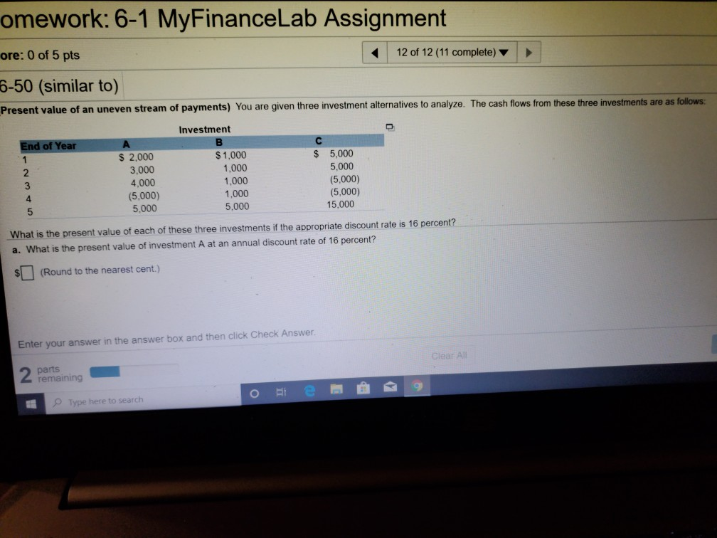 Solved omework: 6-1 MyFinanceLab Assignment ore: 0 of 5 pts | Chegg.com