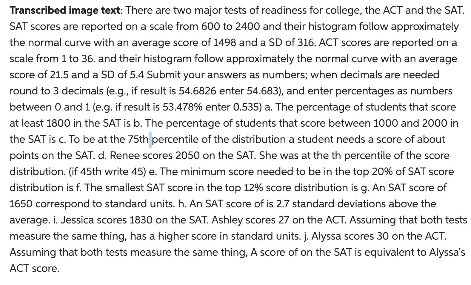 Solved Transcribed image text: There are two major tests of | Chegg.com